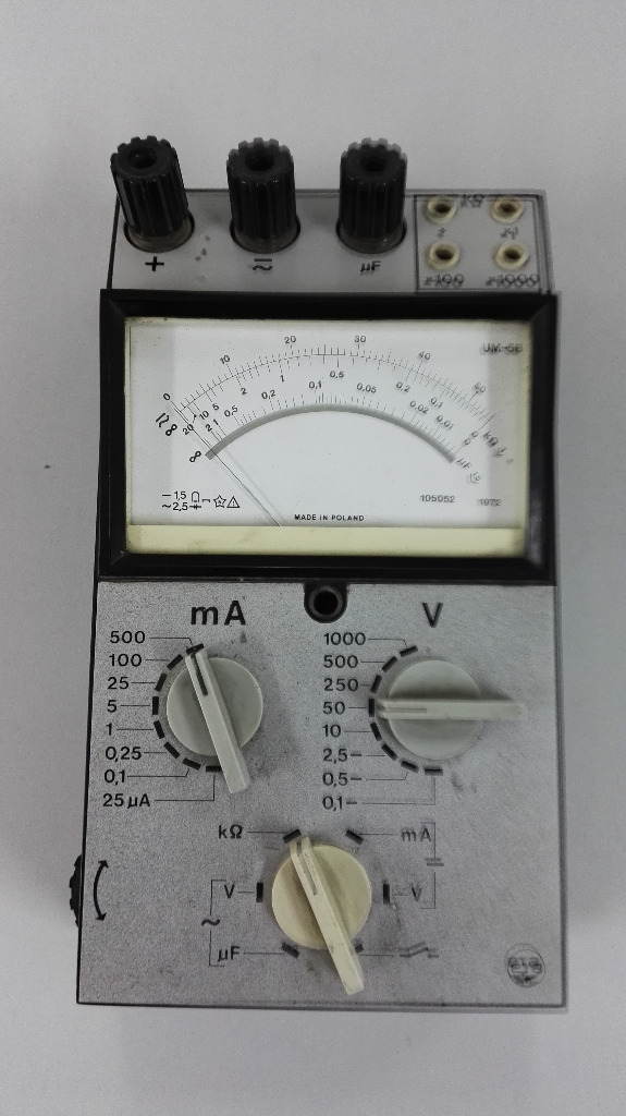Miernik uniwersalny analogowy UM-5B PRL | Włocławek | Kup teraz na Allegro Lokalnie