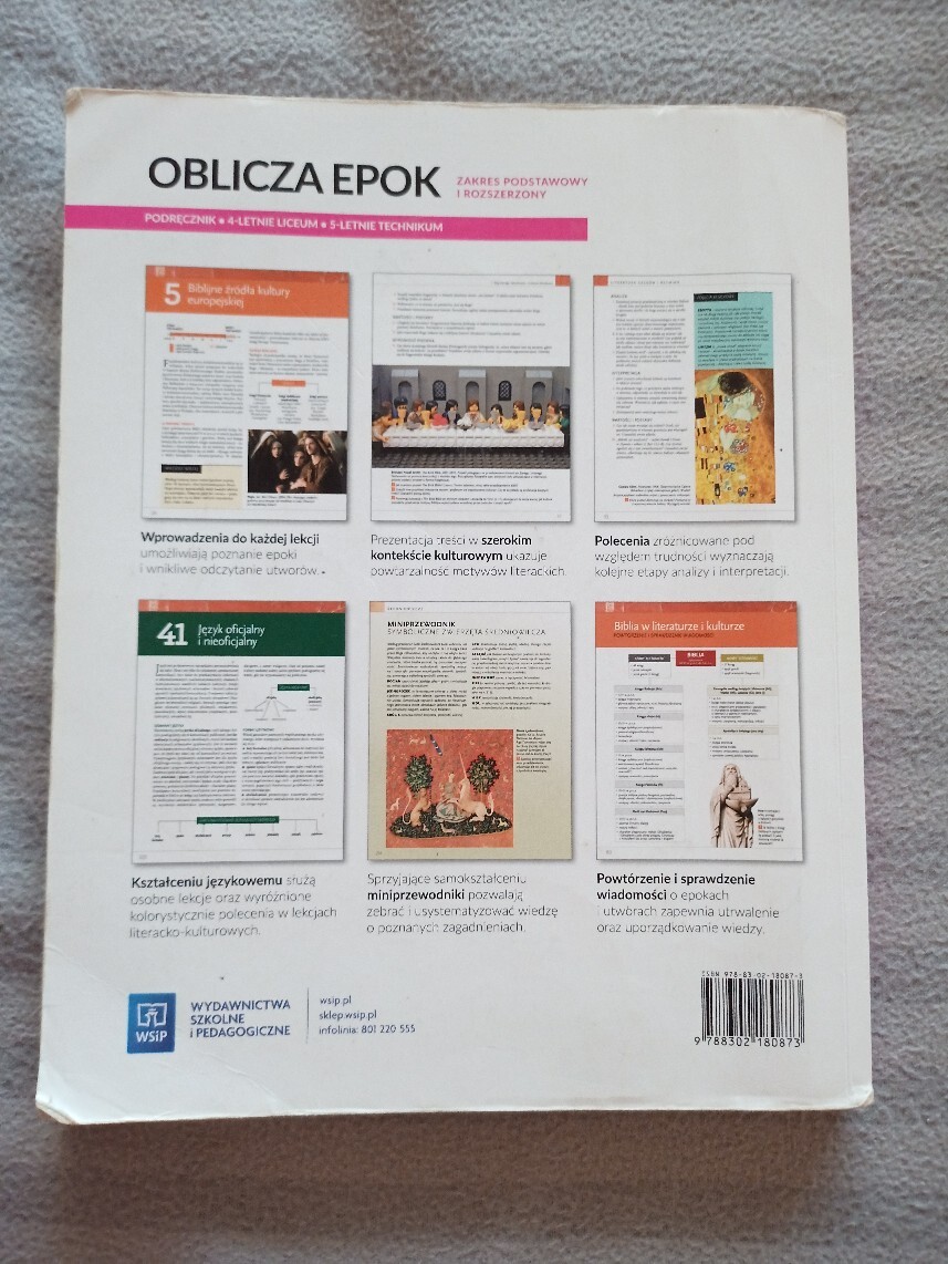 Podręcznik język polski 1.1 oblicza epok WSiP | Lublin | Kup teraz na Allegro Lokalnie