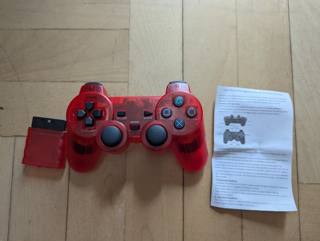 Pad Ps2 Czerwony - Niska cena na Allegro.pl