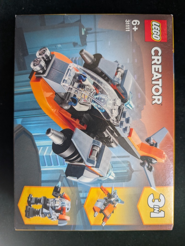 Lego CREATOR 31111 Cyberdron 3 | Wrocław | Kup teraz na Allegro Lokalnie