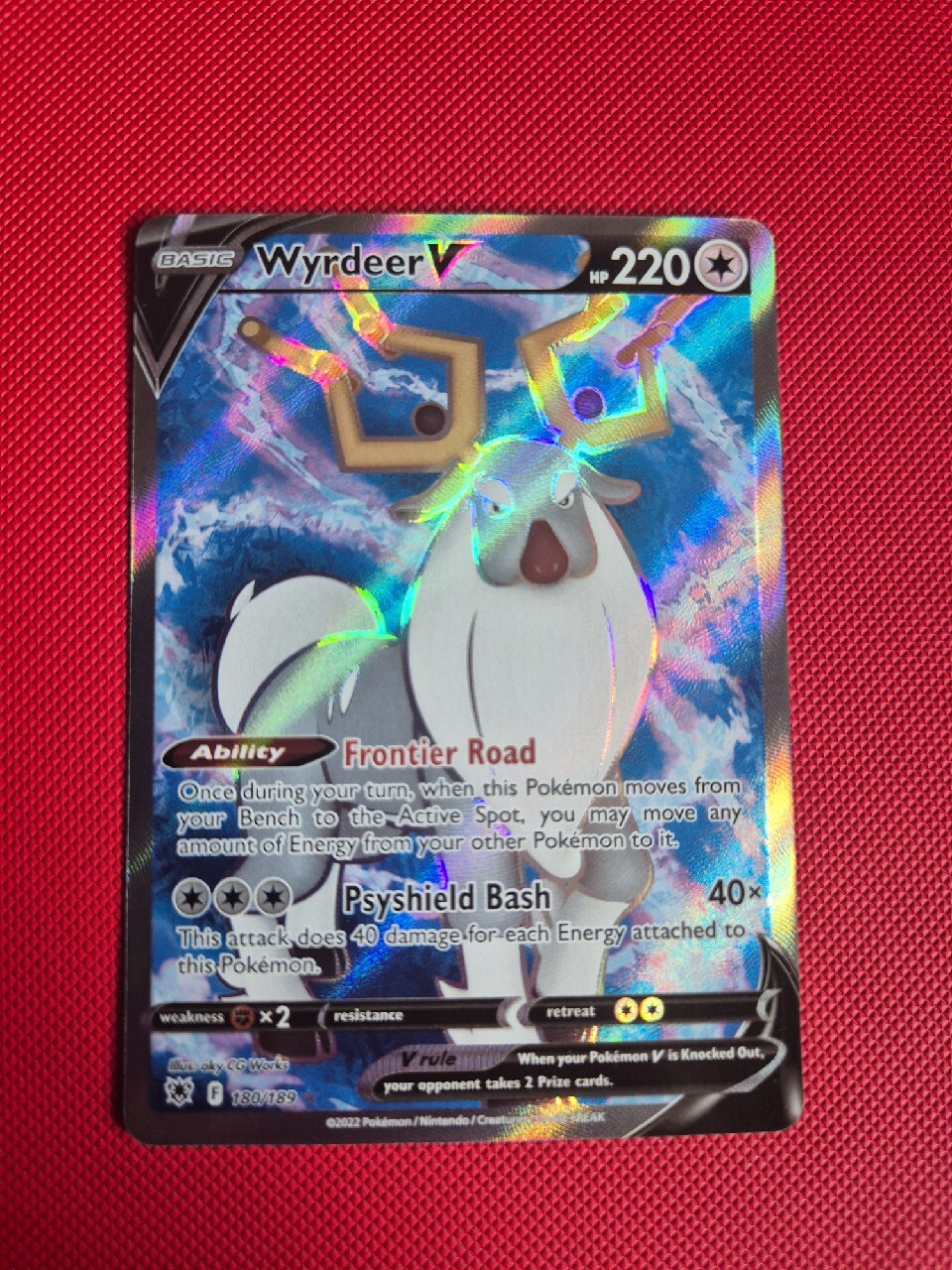 Wyrdeer V astral radiance angielska karta Pokemon TCG | Gdańsk | Kup ...