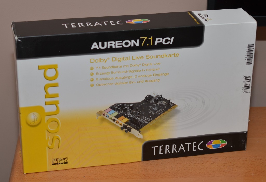 TERRATEC AUREON 7 1 PCI BOX | Słupsk | Ogłoszenie na Allegro Lokalnie