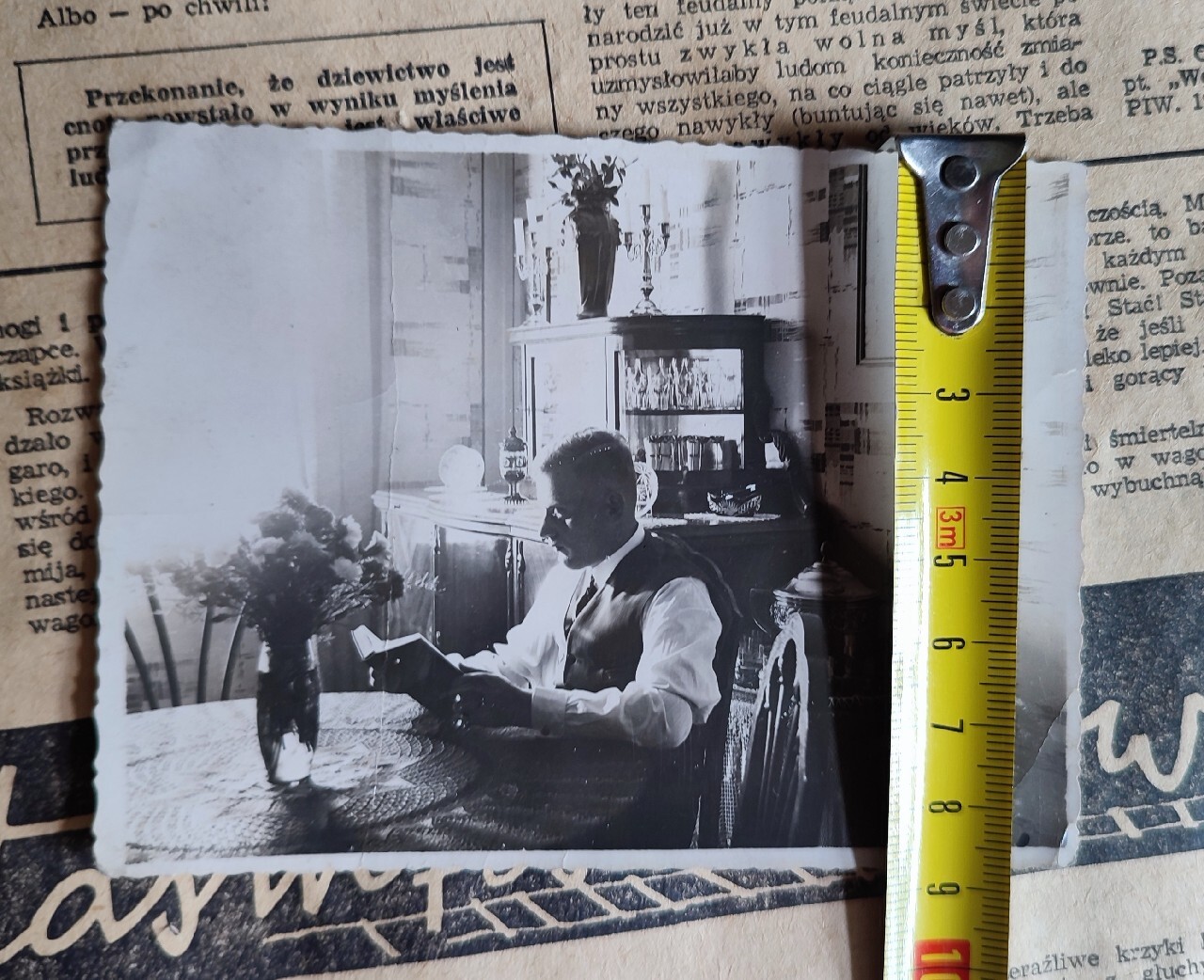 Stara fotografia 1932 prawdopodobnie Kattowitz zdjęcie papier Agfa ...