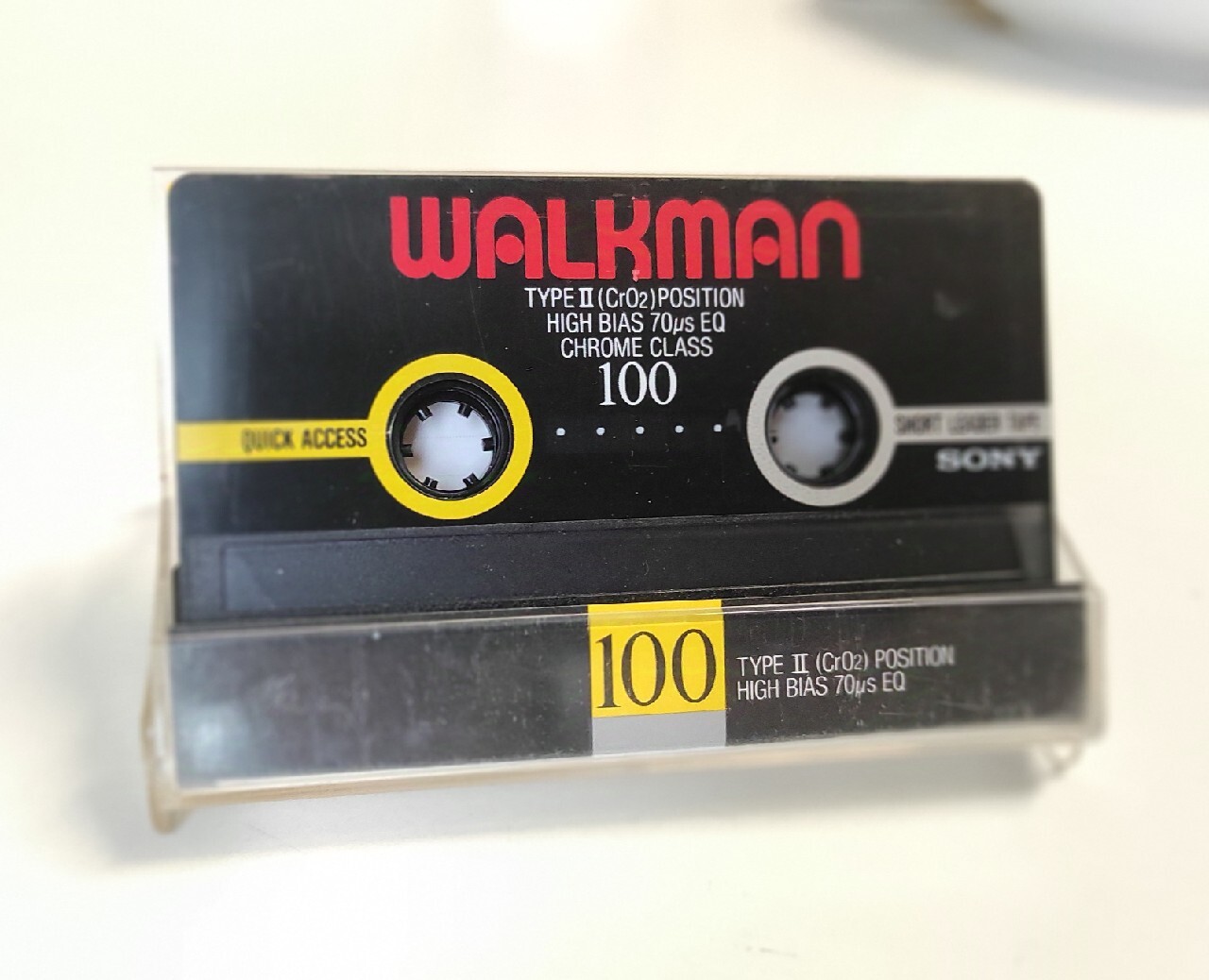 Kaseta magnetofo Sony Chrome Class 100 Walkman | Szczecin | Licytacja ...