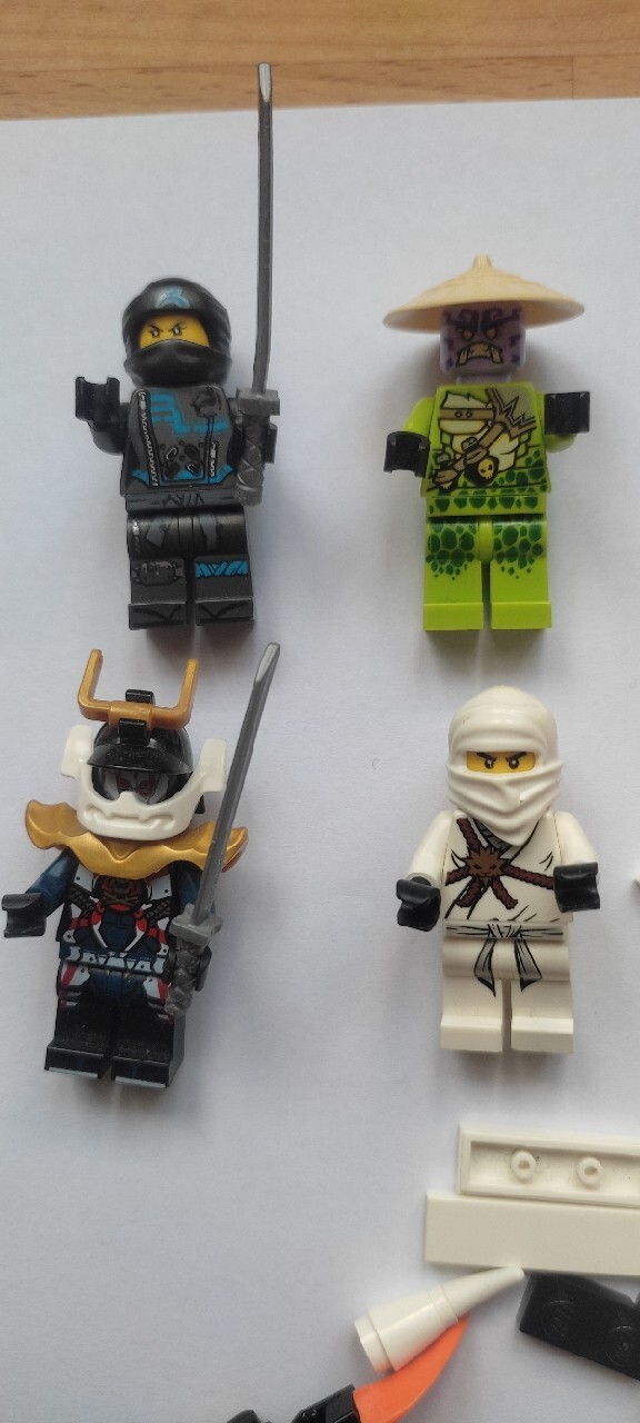 LEGO ninjago 2260 elementy i figurki Zane | Pomorska Wieś | Kup teraz ...