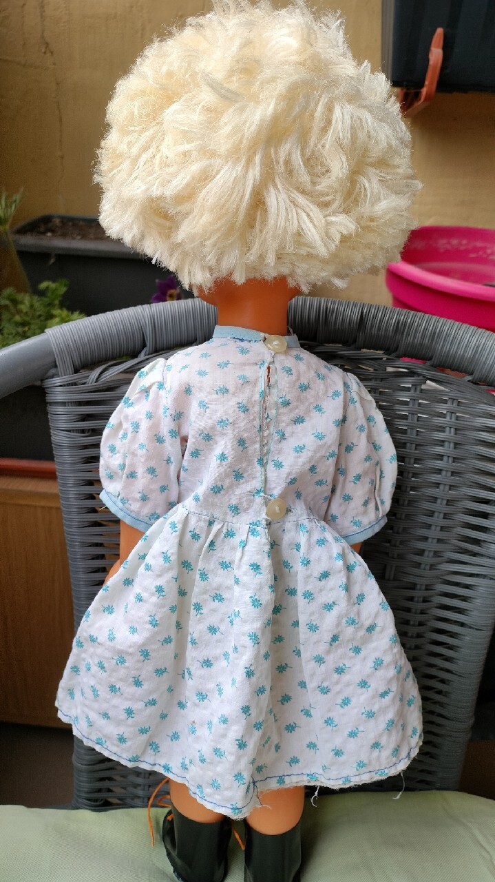 STARA LALKA PRL KRAWAL GABRIELA ORYGINALNY STRÓJ | Czeladź | Kup teraz ...