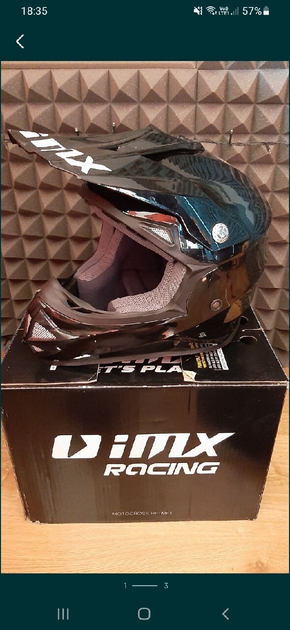Kask full face Imx Racing | Piekoszów | Kup teraz na Allegro Lokalnie