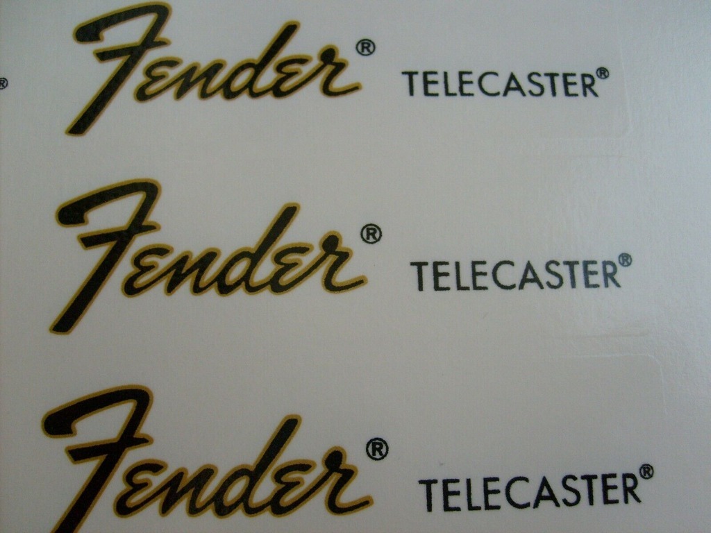 Fender Telecaster Logo Dekal | Stalowa Wola | Kup teraz na Allegro Lokalnie