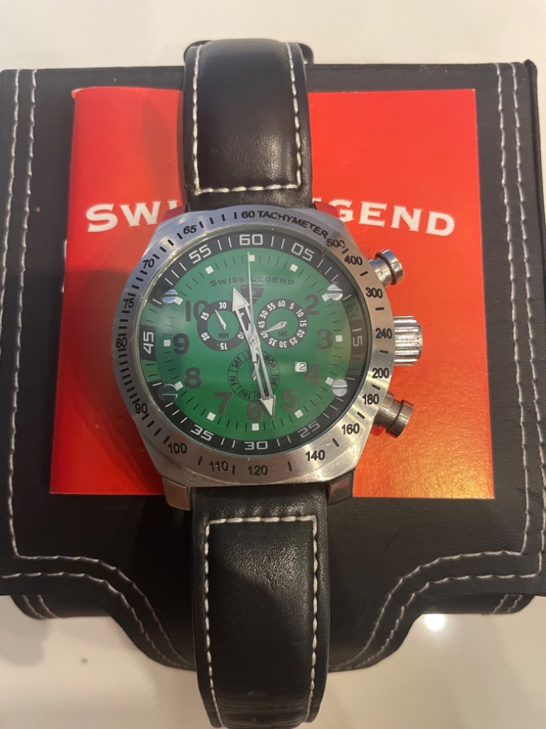 Piękny zegarek Swiss Legend Pilot Tachymeter | Tychy | Kup teraz na ...