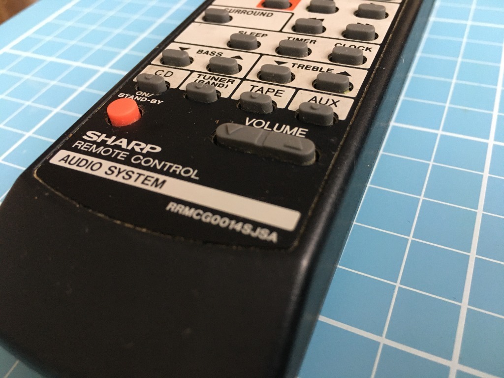 Pilot SHARP Audio System RRMCG001 | Szczecinek | Kup teraz na Allegro Lokalnie