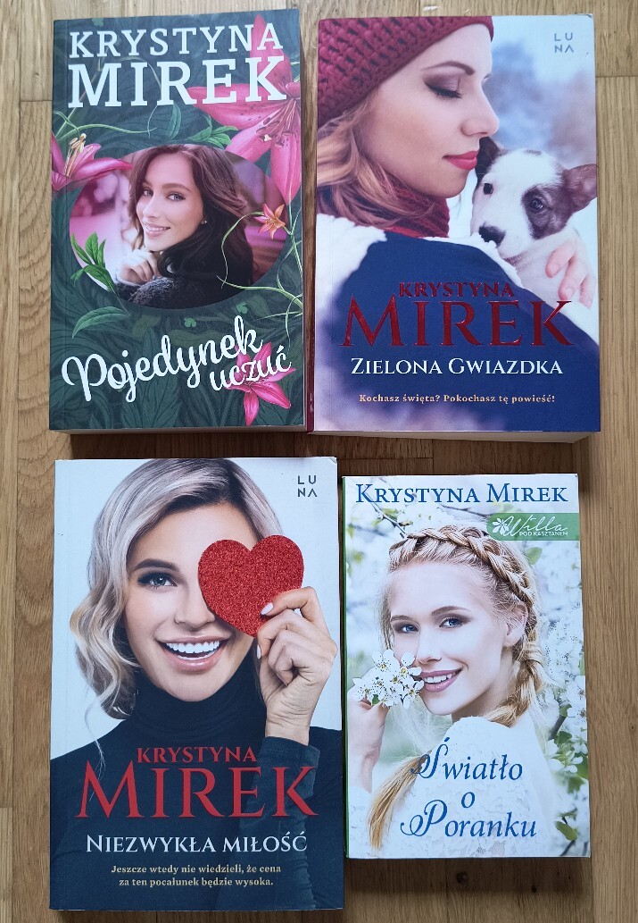 Krystyna Mirek - pakiet 4 książek | Olsztyn | Kup teraz na Allegro Lokalnie