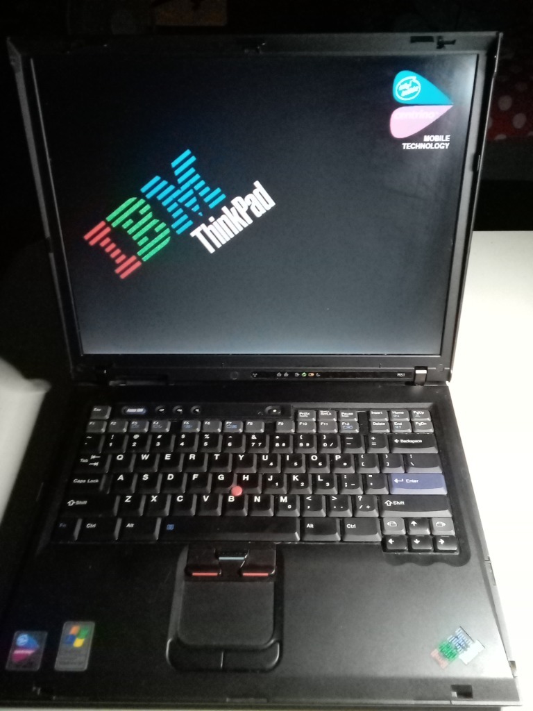 Laptop IBM ThinkPad R51 typ 1830 | Księży Las | Licytacja na Allegro ...