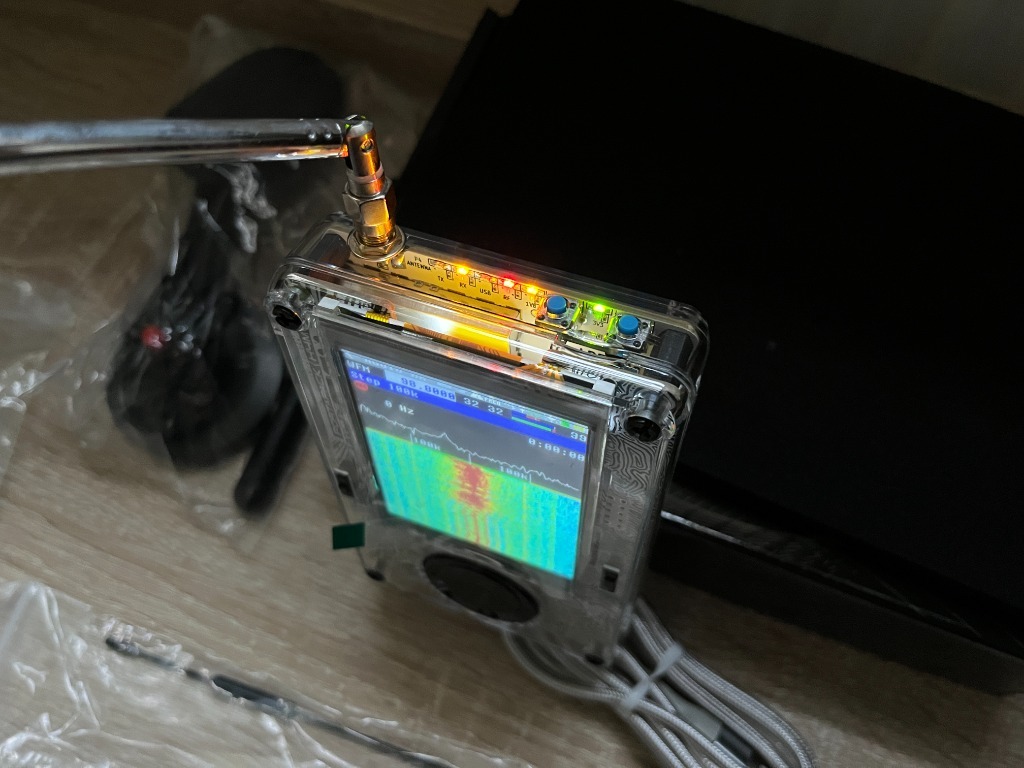 NOWY najnowszy HackRF One PortaPack H4M Mayhem odbiornik radio slim ...