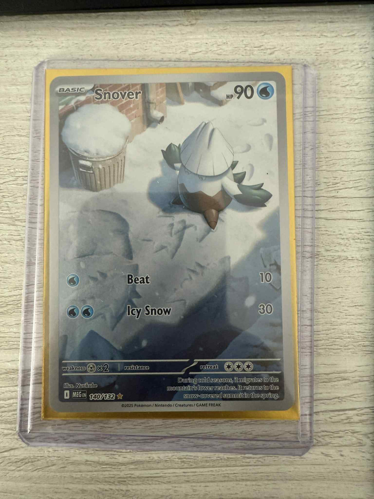 Pokemon TCG - Mega Evolution Snover MEG 140/132 | Świdnica | Kup teraz ...