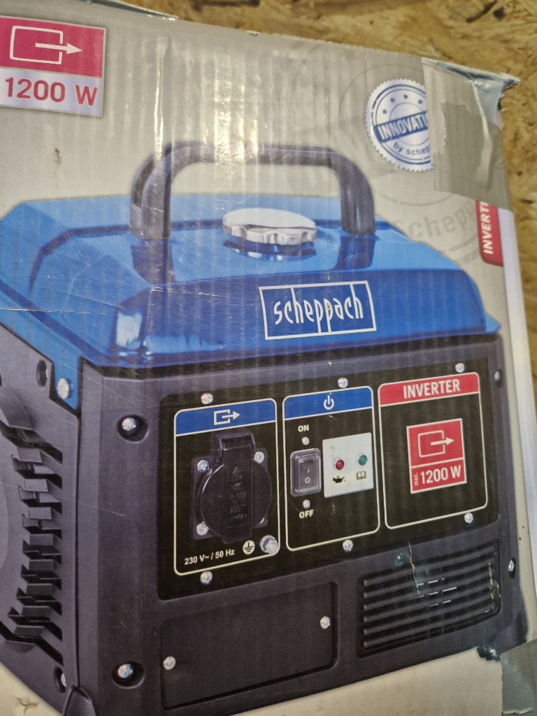 Agregat prądotwórczy Scheppach sg1200 1200 W | Raszków | Ogłoszenie na ...