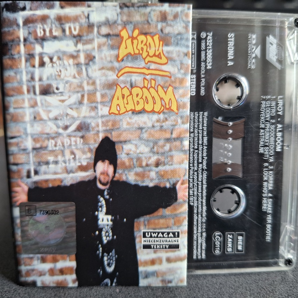 Liroy Albóóm - kaseta magnetofonowa | Warszawa | Kup teraz na Allegro ...