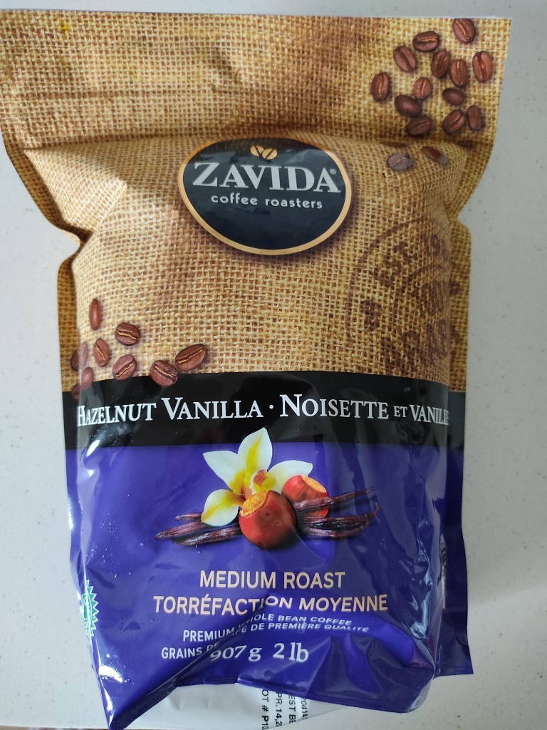 Kawa ziarnista Zavida waniliowo-orzechowa 907g | Warszawa | Kup teraz na Allegro Lokalnie