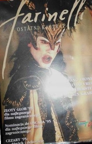 Film Farinelli ostatni kastrat, kaseta VHS | Białystok | Kup teraz na ...