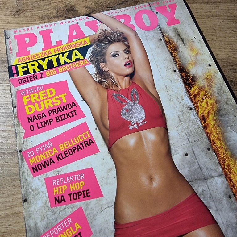Playboy 8 (117) sierpień 2002 - "Frytka" Frykowska | Tarnów | Kup teraz na Allegro Lokalnie