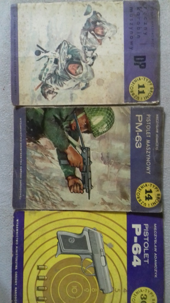 Pistolet P63, P64, Ręczny karabin maszynowy DP | Kraków | Kup teraz na Allegro Lokalnie