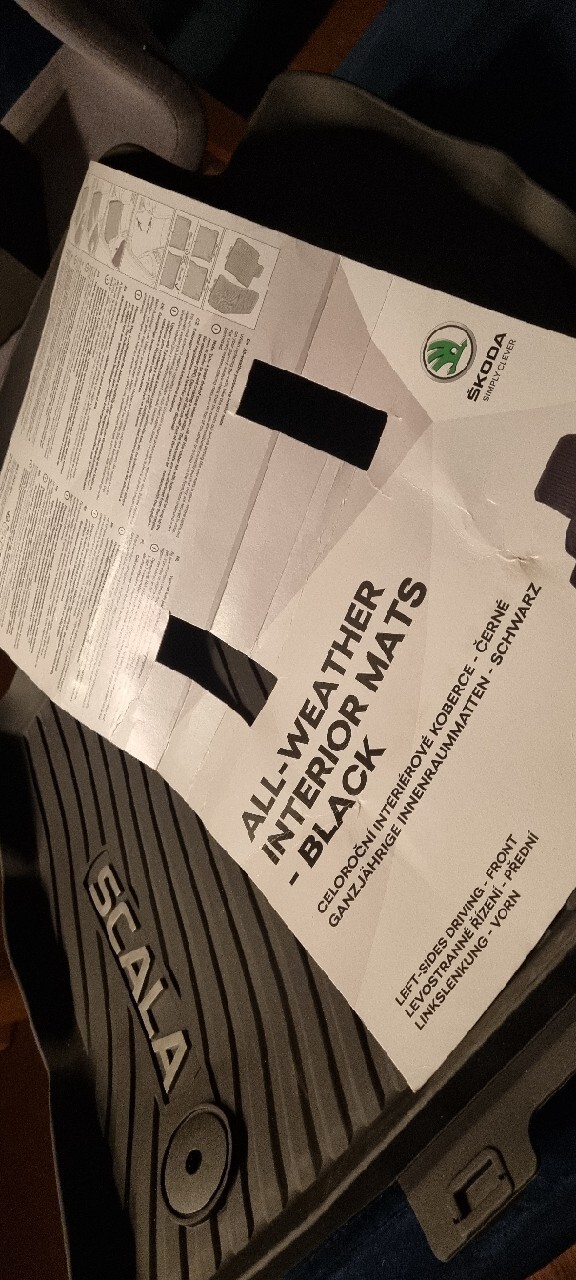 Dywanik gumowy Skoda Scala | Kraków | Kup teraz na Allegro Lokalnie