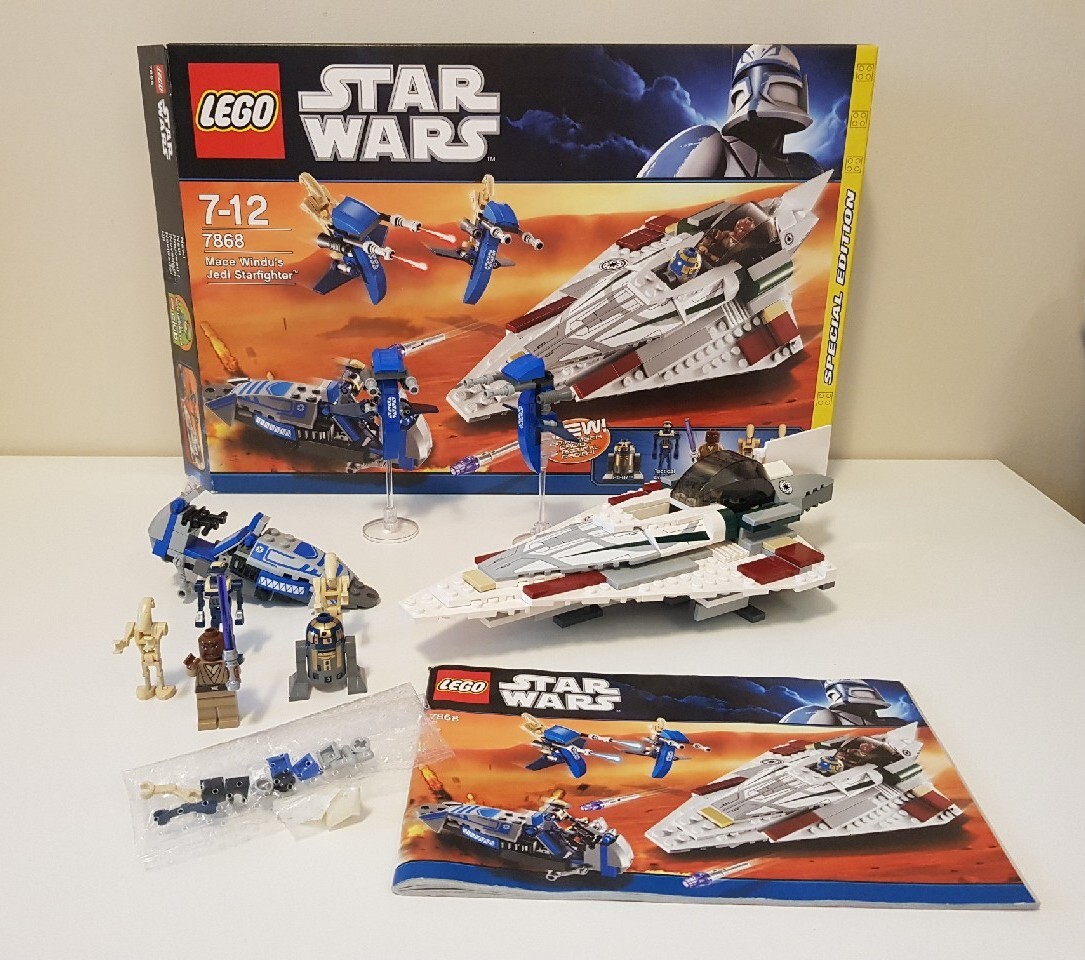 Lego Star Wars 7868 Mace Windu's Jedi Starfighter | Konstancin-Jeziorna ...