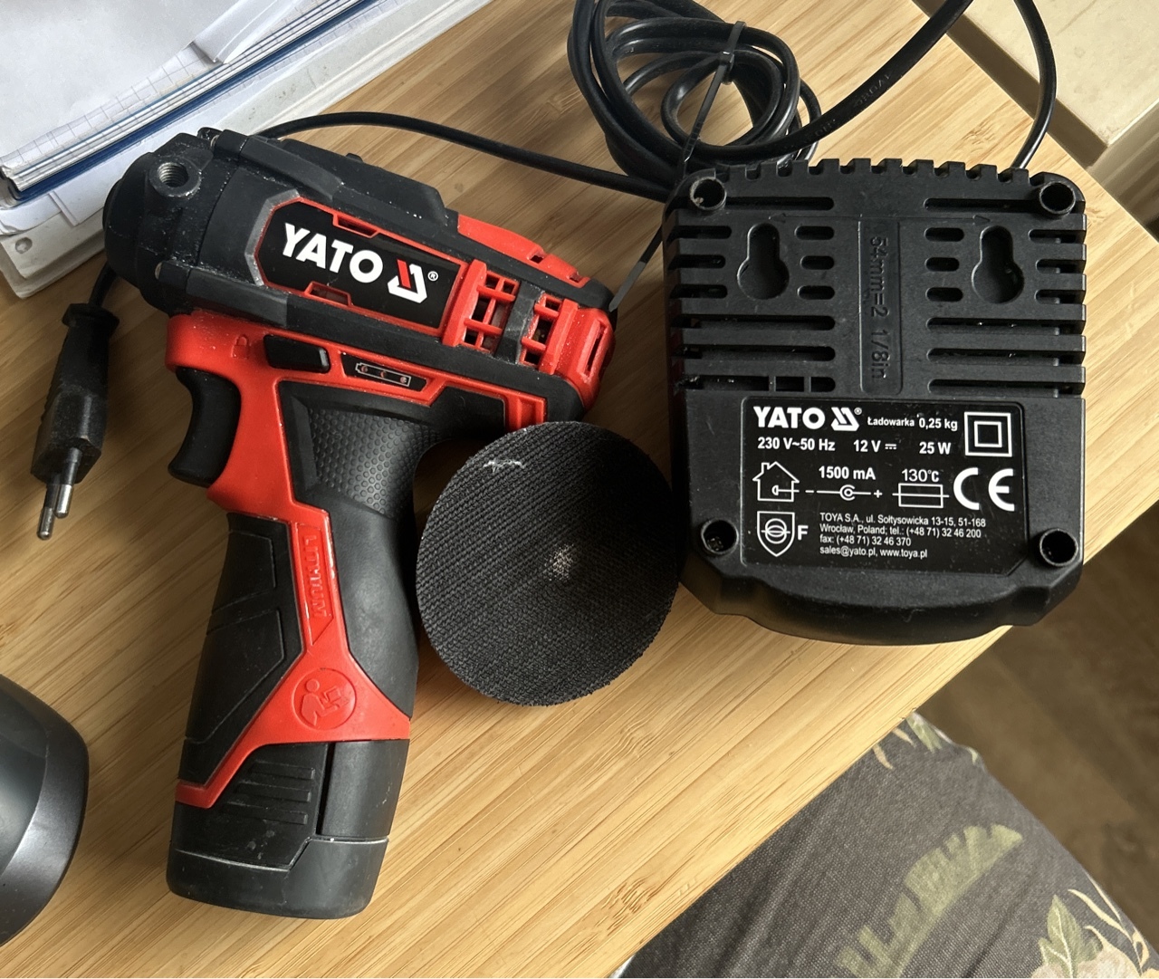 Polerka Yato Akumulatorowa YT-82903 + Gąbki gratis | Poznań | Kup teraz na Allegro Lokalnie