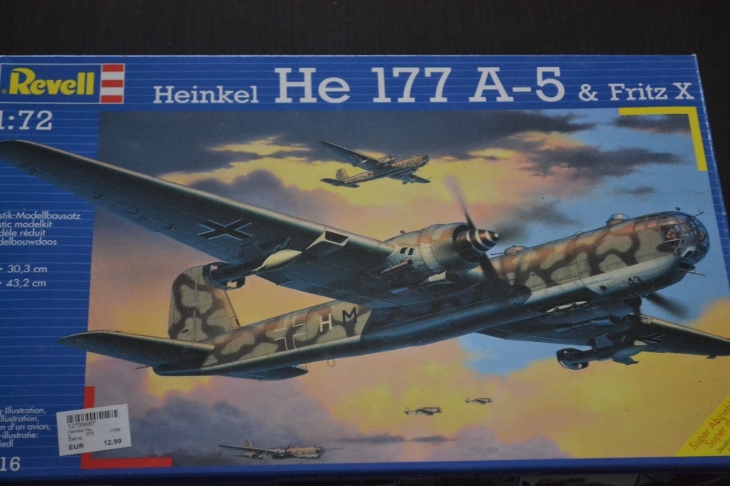 Heinkel He 177 A5 & Fritz X | Ptaszkowa | Licytacja na Allegro Lokalnie