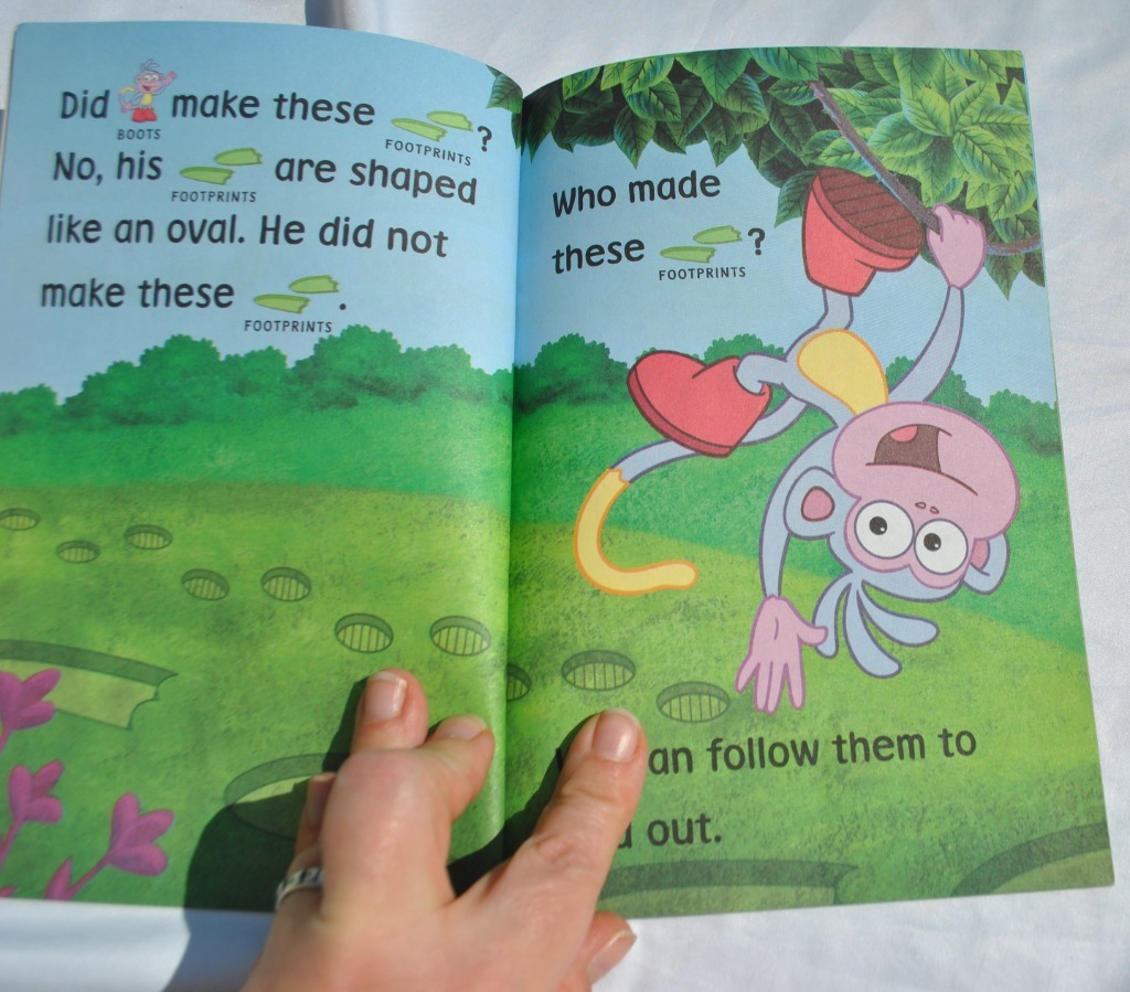 FOLLOW THOSE FEET! DORA THE EXPLORER SCHOLASTIC | Warszawa | Kup teraz ...
