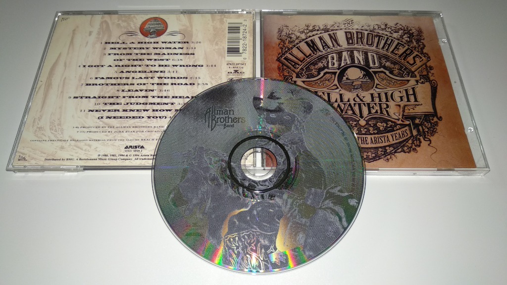 THE ALLMAN BROTHERS BAND - HELL & HIGH WATER | Radzyń Podlaski ...