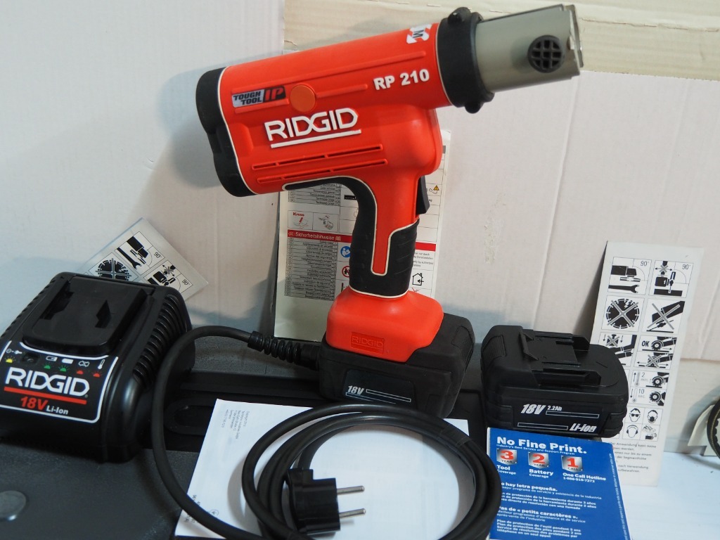 RIDGID RP 210 MINI prasa zaciskarka Viega aku 18v | Nowa Wola ...