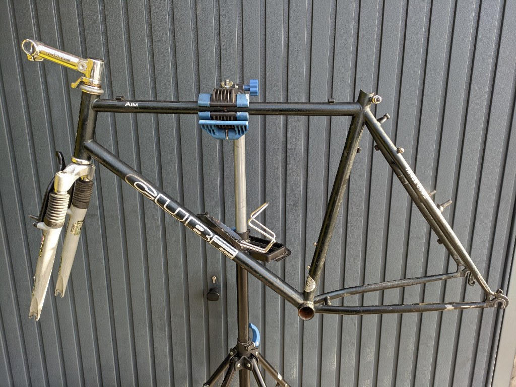 Rama Cube Aim retro + Rock Shox Quadra 10 | Turek | Kup teraz na ...