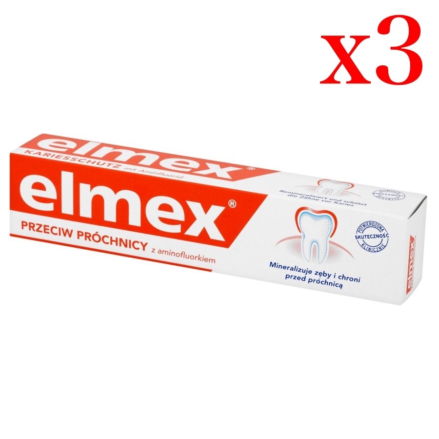 ELMEX 75 ML PASTA PRZECIW PRÓCHNICY | Świdnik | Kup teraz na Allegro ...