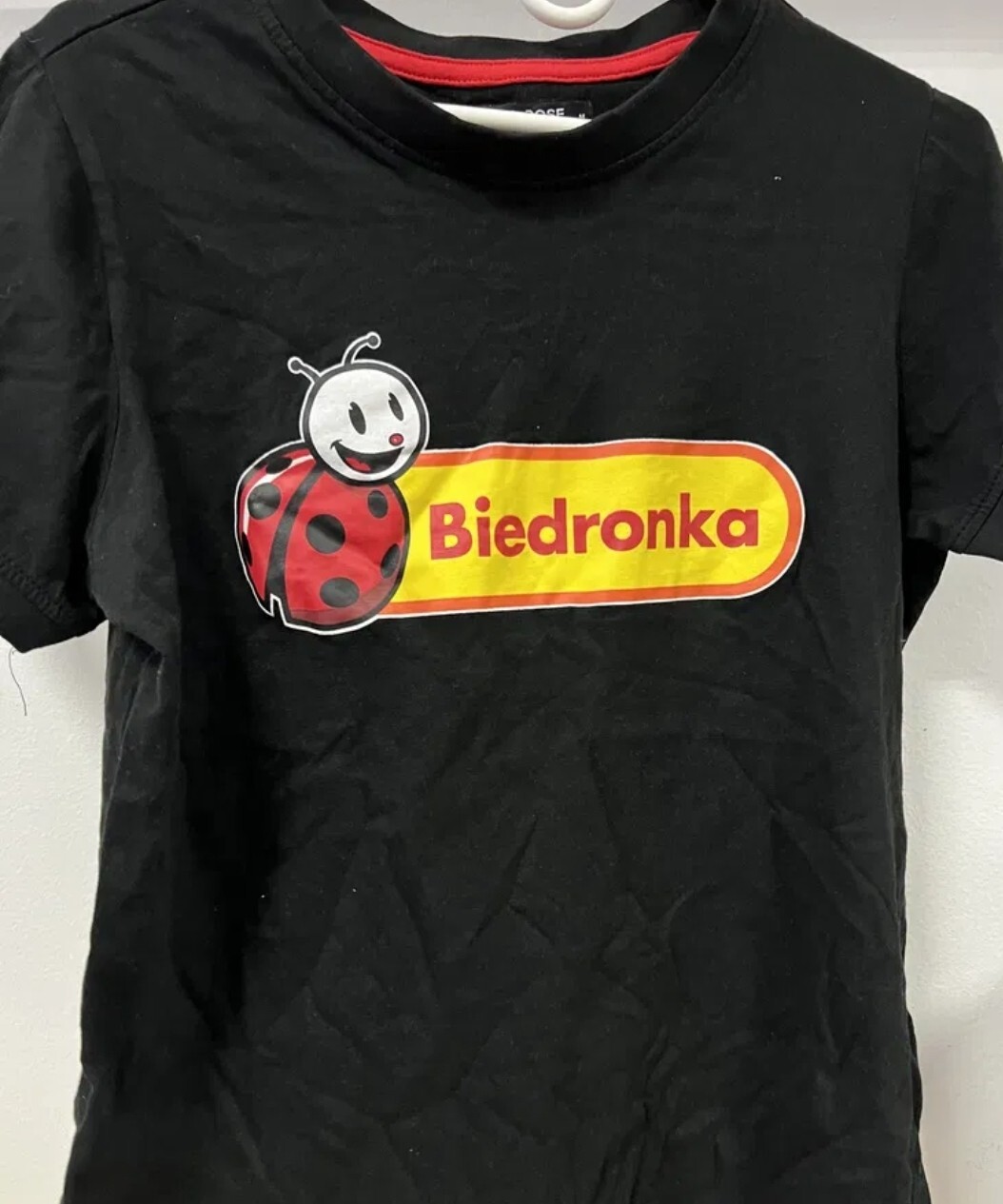 Koszulka BIEDRONKA rozmiar L, kolor czarny | Gdańsk | Kup teraz na ...
