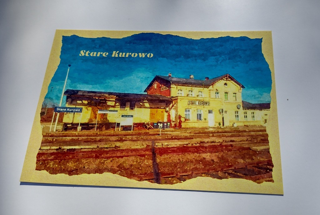 Seria z biletem: stacja Stare Kurowo | Pniewy | Kup teraz na Allegro ...