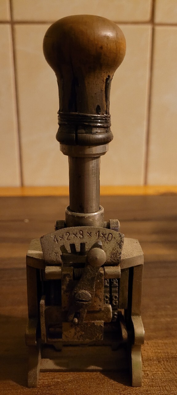 Stary numerator stron sprawny | Jelenia Góra | Kup teraz na Allegro ...