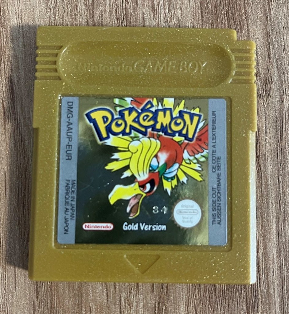 Pokemon Gold Game Boy Color | Warszawa | Kup teraz na Allegro Lokalnie
