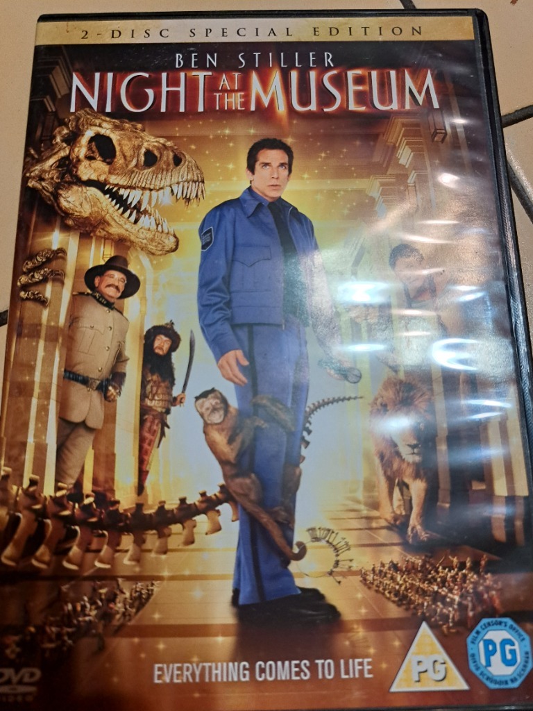 Noc w muzeum DVD film rodzinny | Brzozów | Kup teraz na Allegro Lokalnie