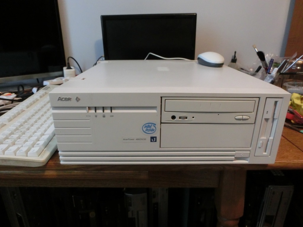 Stary komputer AcerPower 486DX 33 | Żagań | Kup teraz na Allegro Lokalnie