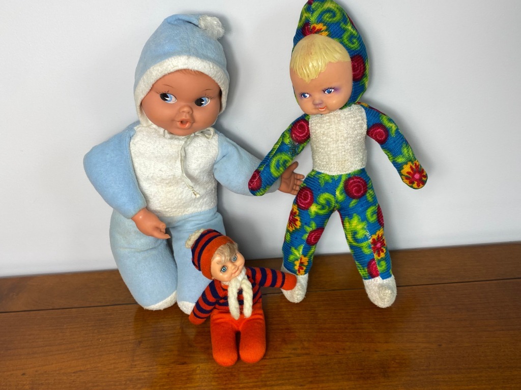Stare Lalki Szmacianki 3szt Prl | Warszawa | Kup teraz na Allegro Lokalnie