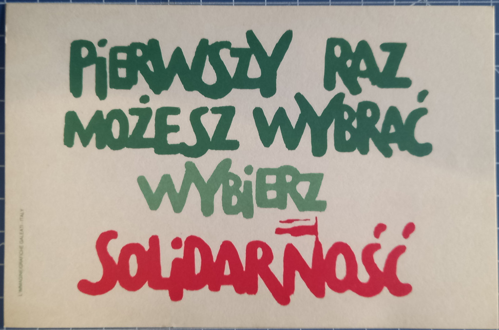 Naklejka Solidarność 1989 r wybory | Warszawa | Kup teraz na Allegro ...