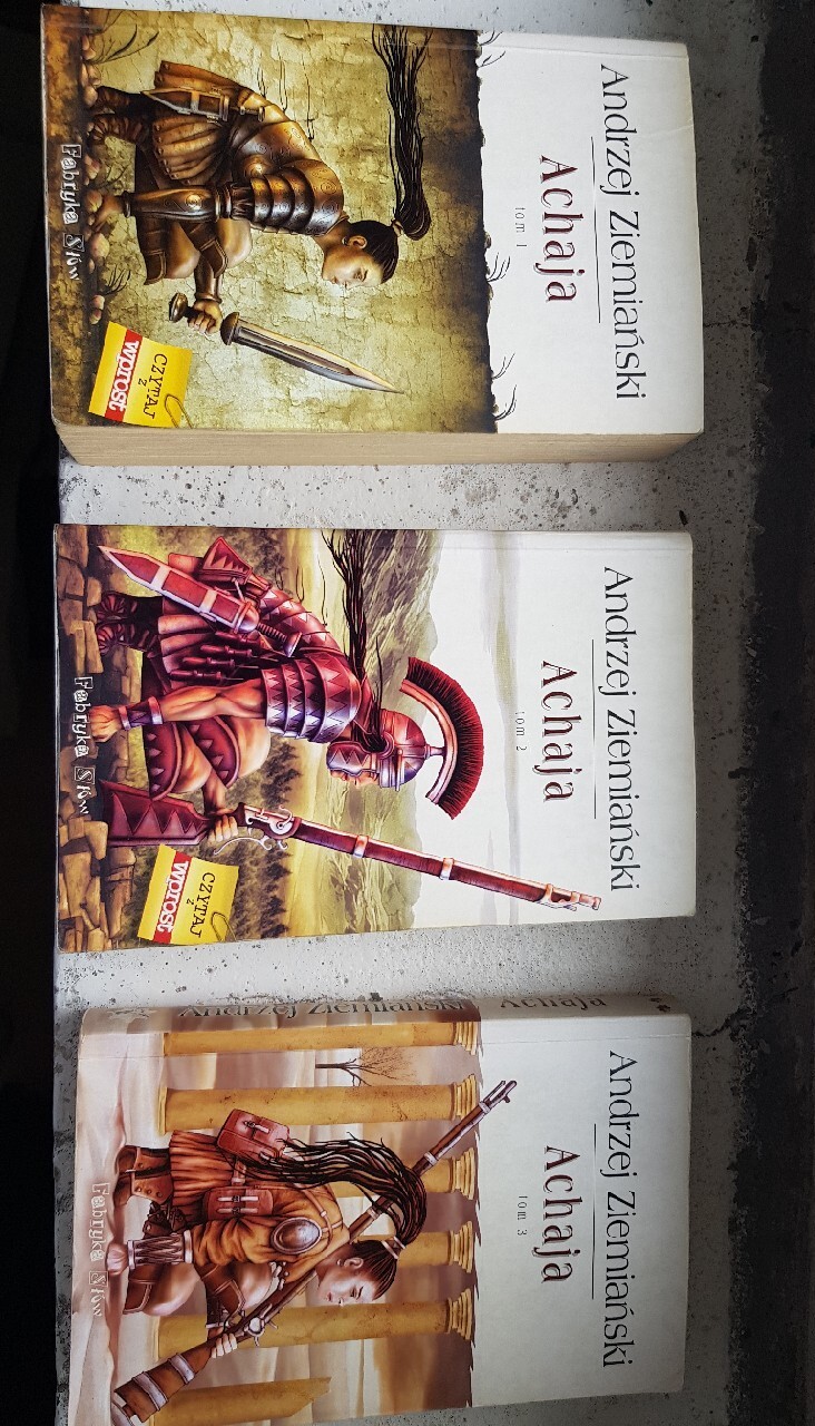 Trylogia Achaja - Andrzej Ziemiański | Kraków | Kup teraz na Allegro ...