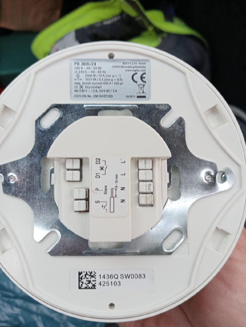 Czujnik detektor ruchu Esylux PD 360i/24 | Częstochowa | Kup teraz na ...