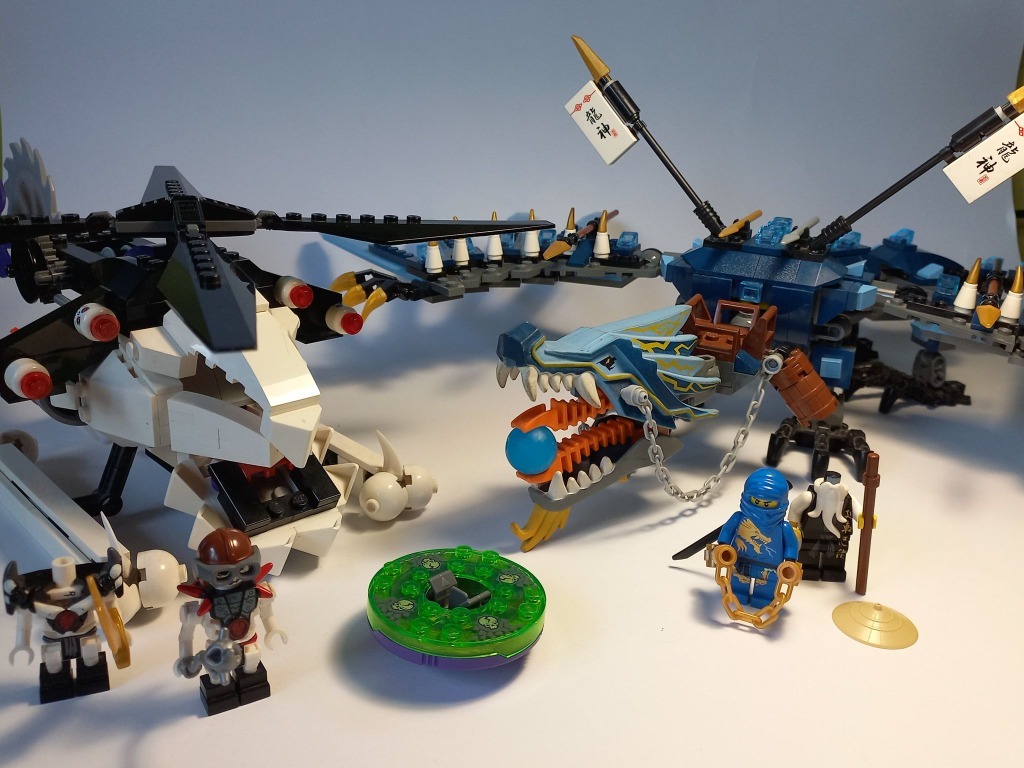 LEGO Ninjago 2521 Lightning Dragon Battle | Luboń | Kup teraz na ...