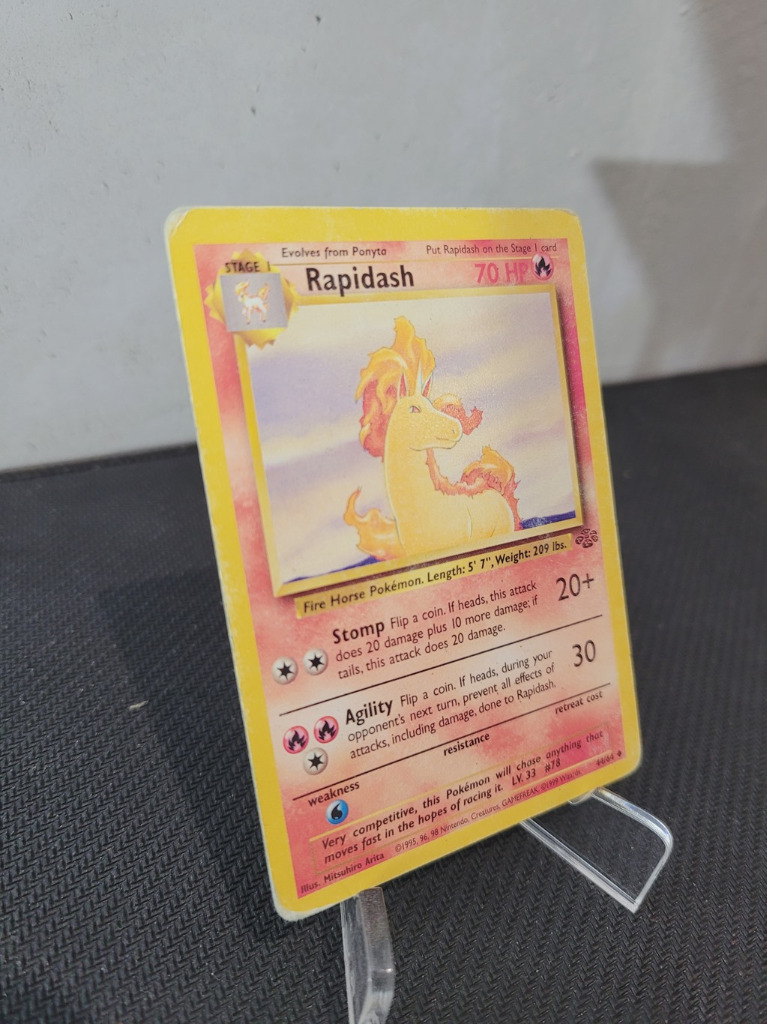 Rapidash 44/64 base set 1999 karta pokemon | Warszawa | Licytacja na ...