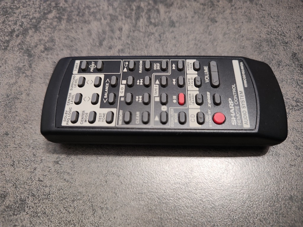 Pilot SHARP Audio System RRMCG0182AWSA | Gorzupia | Kup teraz na Allegro Lokalnie