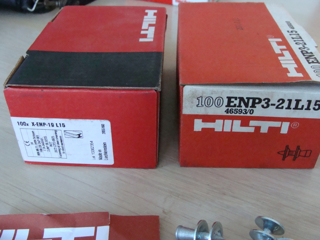 HILTI X ENP 19 L15 ENP 321 KOŁKI GWOZDZIE STALI | daniec | Kup teraz na Allegro Lokalnie