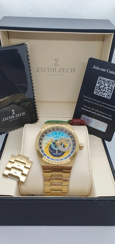 Zegarek Jacob Zech złoty | Ełk | Kup teraz na Allegro Lokalnie