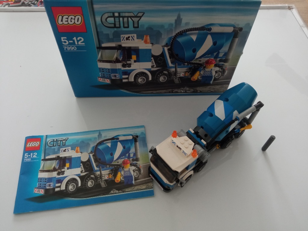 Lego 7990 Zestaw Pudełko Instrukcja Kompletny City Betoniarka | Łódź ...