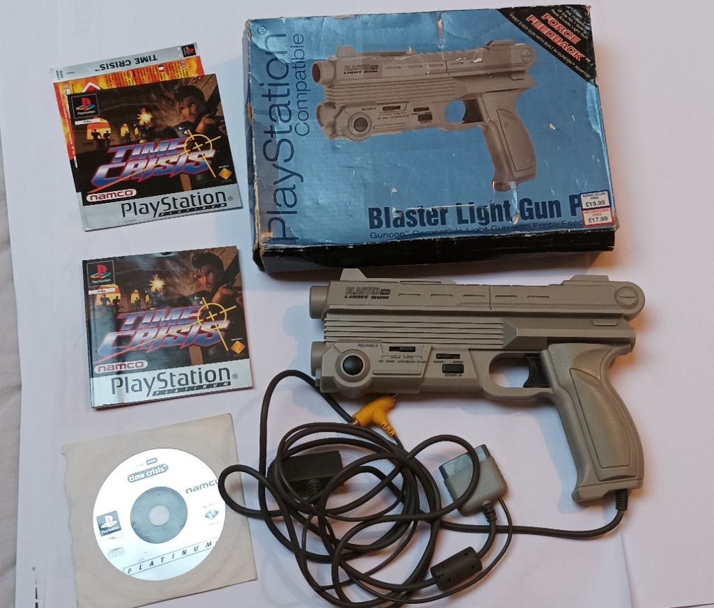 Unikat! Pistolet PSX PS1 Ps One Blaster Light Gun | Wrocław | Kup teraz ...
